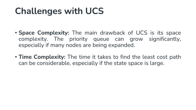 Uniform-Cost Search Algorithm in the AI Environment | PDF