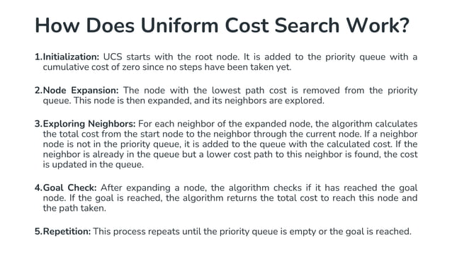 Uniform-Cost Search Algorithm in the AI Environment | PDF