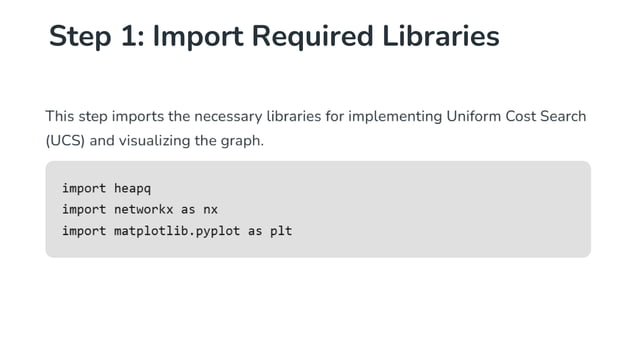 Uniform-Cost Search Algorithm in the AI Environment | PDF