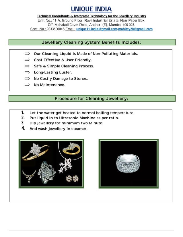 Ultra Cleaning Solution | PDF