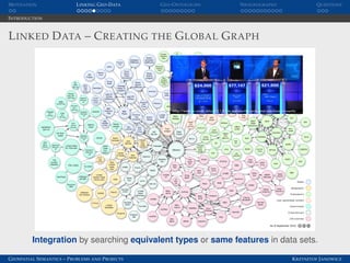 GEOSPATIAL SEMANTICS -- PROBLEMS AND PROJECTS | PDF