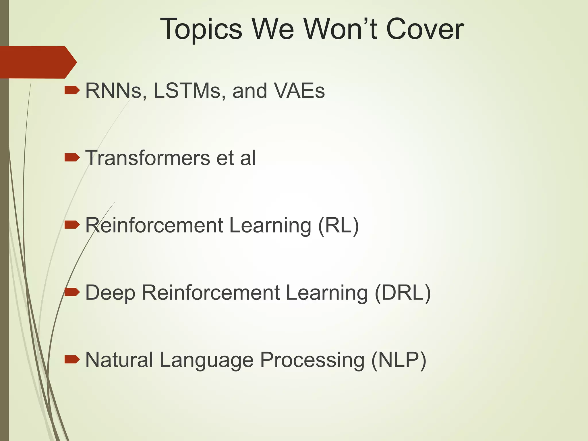 Introduction to Deep Learning | PPTX