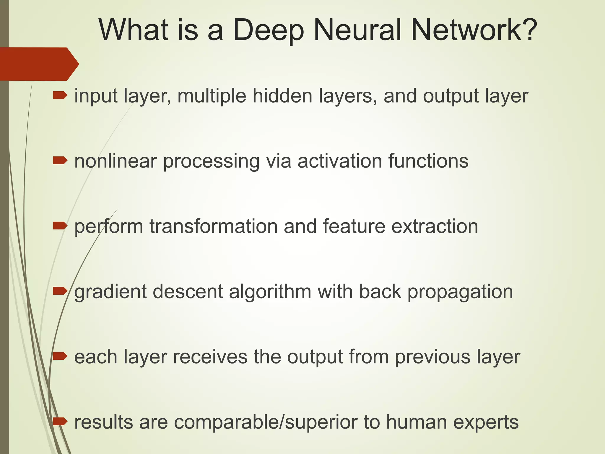 Introduction to Deep Learning | PPTX
