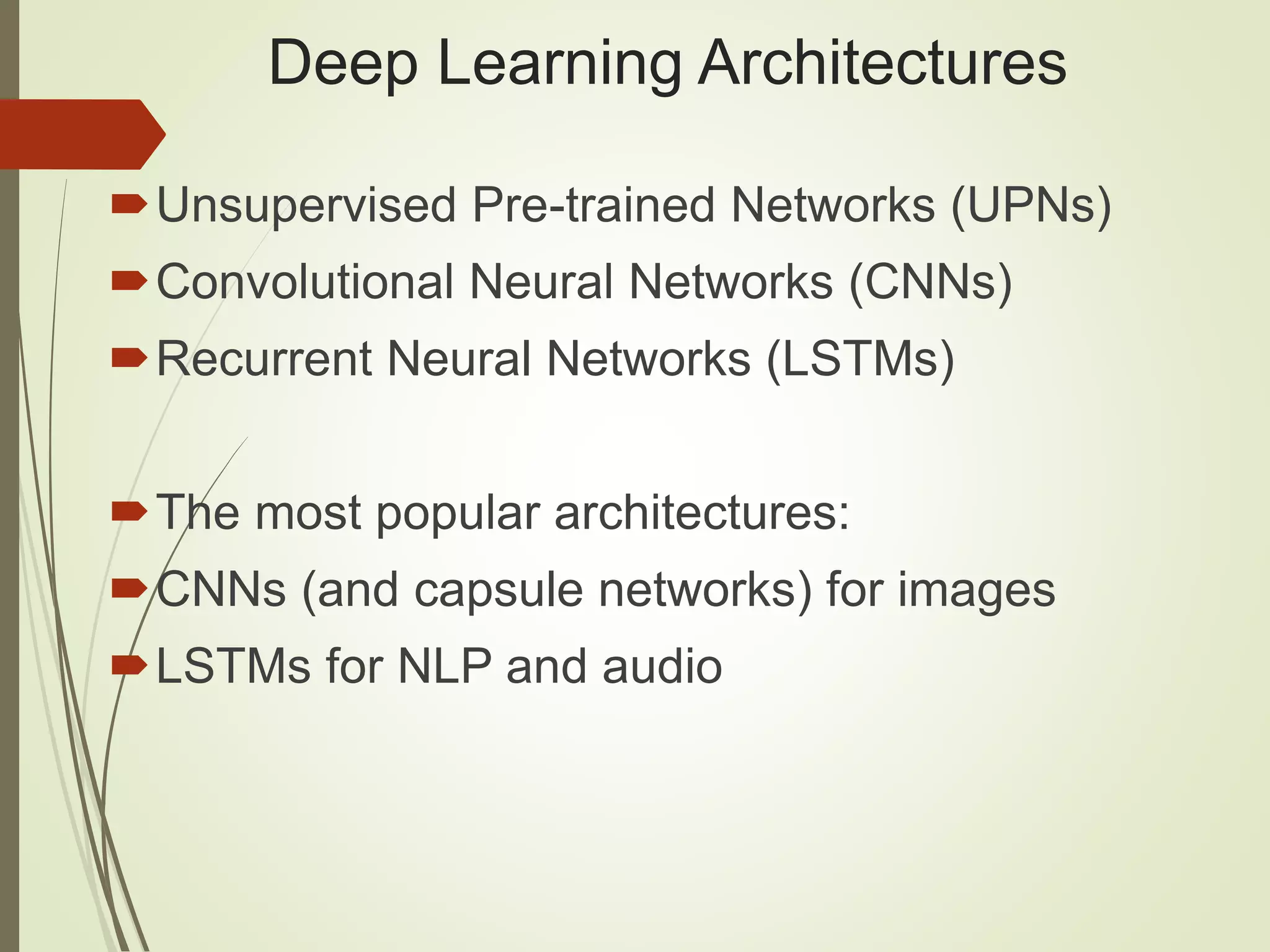 Introduction to Deep Learning | PPTX