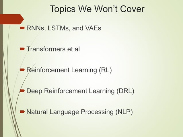 Introduction to Deep Learning | PPTX