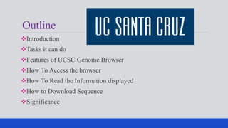 UCSC Genome browser BIOINFORMATICS (1).pptx