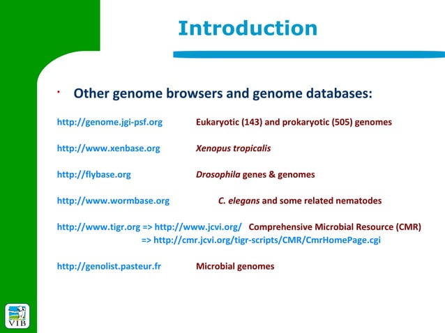 BITS: UCSC genome browser - Part 1 | PDF | Databases | Computer Software and Applications