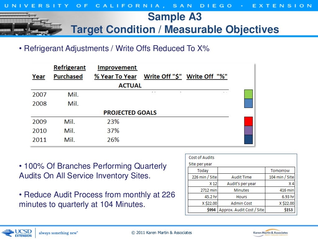 A3 Problem Statement Examples