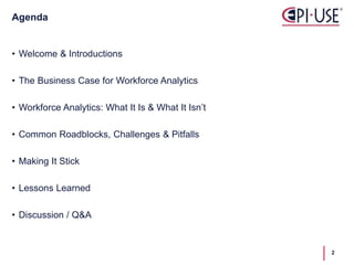 Making Workforce Analytics Stick | PPT