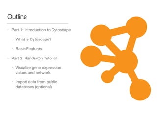 Quick Introduction to Cytoscape for Undergraduates | PDF