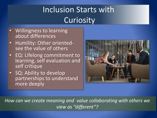 Sample Diversity and Inclusion presentation to UCSF L & D leadership ...