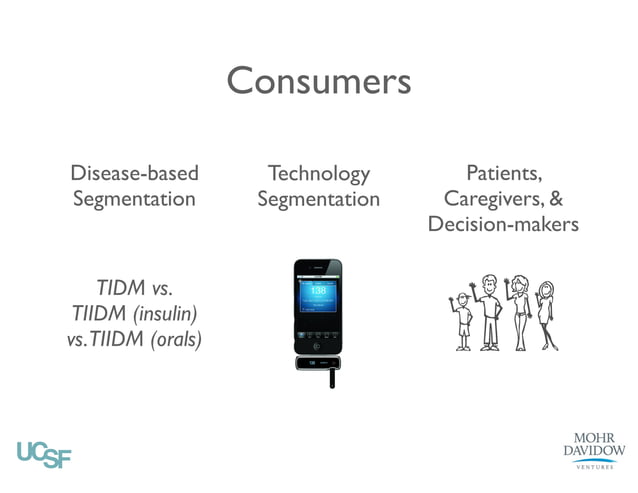 UCSF Life Sciences Week 2 digital health - Customer Segments | PPT