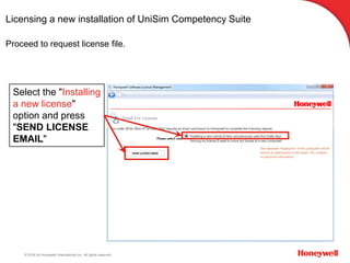 UniSim Software Licensing Guide Document | PDF