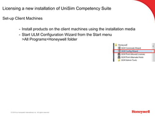 UniSim Software Licensing Guide Document | PDF