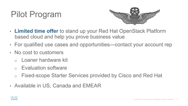 Cisco UCS for OpenStack Cloud | PPT