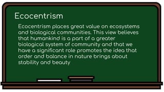 Philosophy and the Environment | PDF