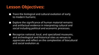 UCSP - BIOLOGICAL EVOLUTION and CULTURAL EVOLUTION | PPTX