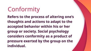 UCSP - Conformity, Deviance, and Social Control.pptx