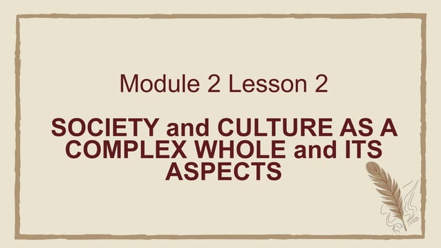 grade 12 ucsp defining culture and society | PPTX