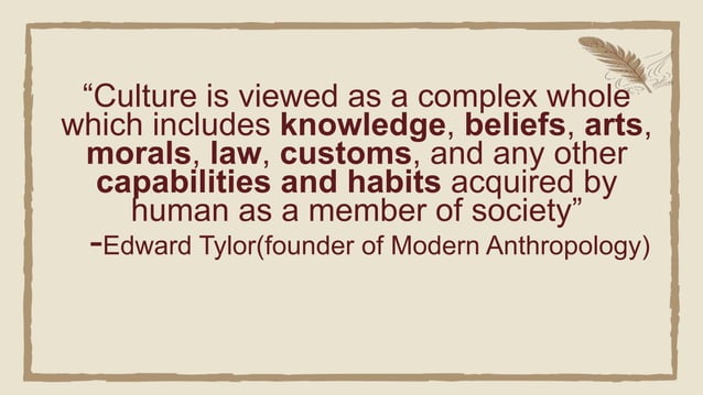 grade 12 ucsp defining culture and society | PPTX