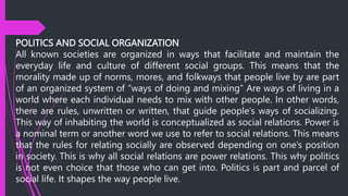 Understanding Cultural Society and Politcs- ECON-SOCIETY | PPTX