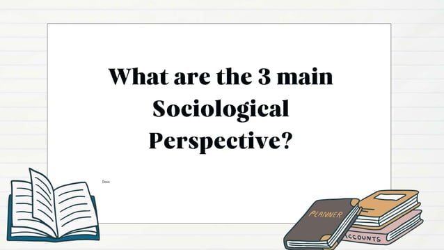 poverty using 3 perspectives of sociology | PPT