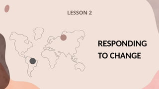 UCSP - New Challenges to human adaptation and social Changes | PPTX