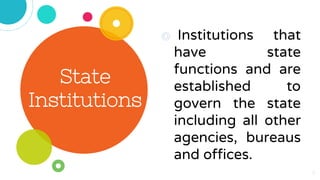 UCSP-State and Non State Institutions.pptx