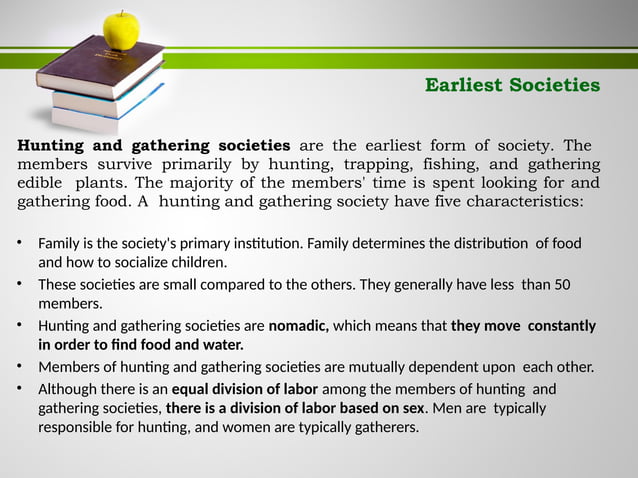 PowerPoint Presenta on Type of Societies | PPTX