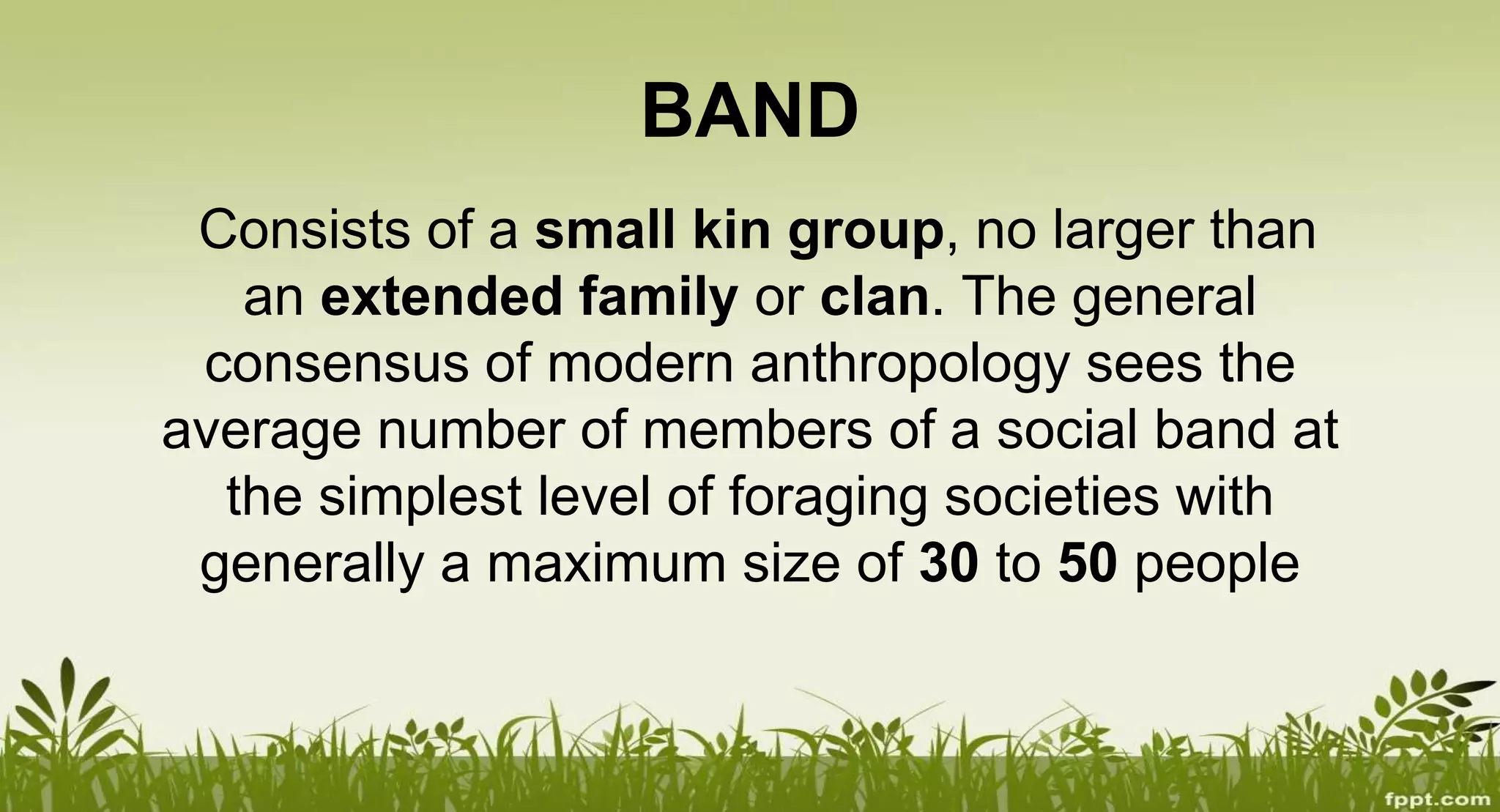 Nations & States - Band & Tribes | PPTX