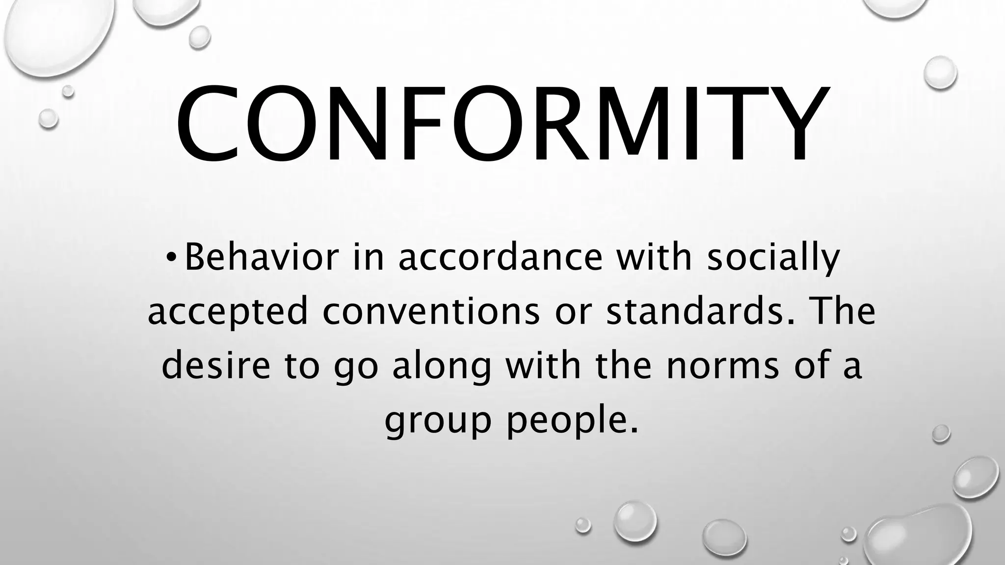 Conformity and Deviance | PPTX