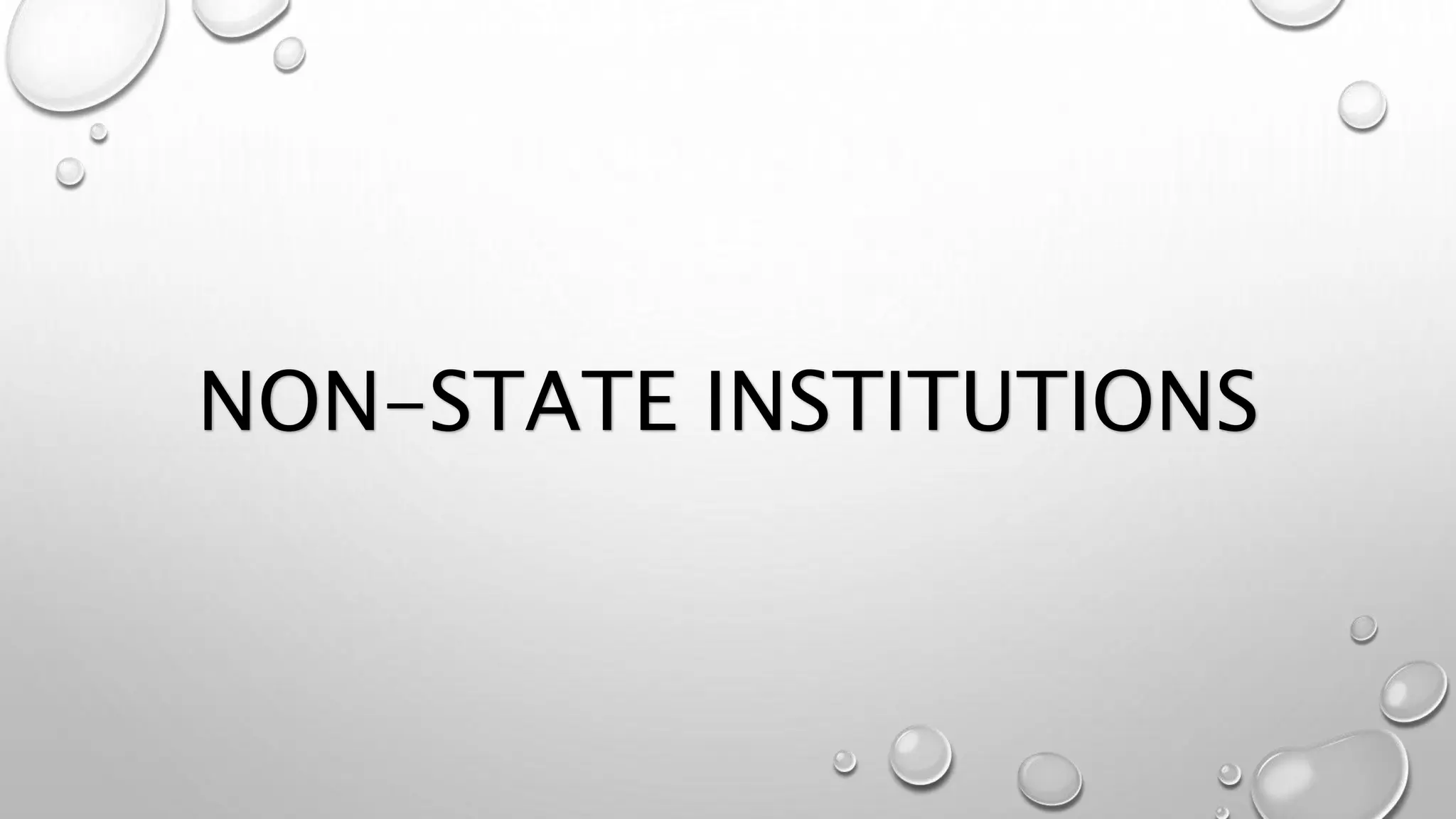 UCSP_Lesson1_2nd_State institutions and non state institutions | PPTX