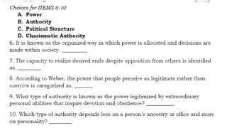 UCSP_Lesson1_2nd_State institutions and non state institutions | PPTX