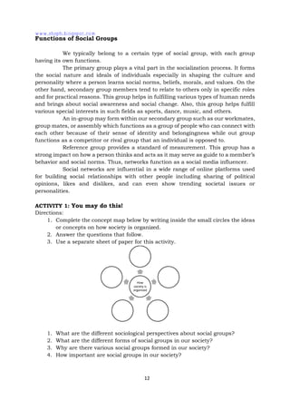 Undertstanding culture society and politics | PDF