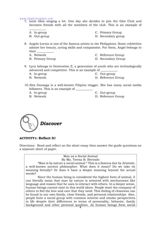 Undertstanding culture society and politics | PDF