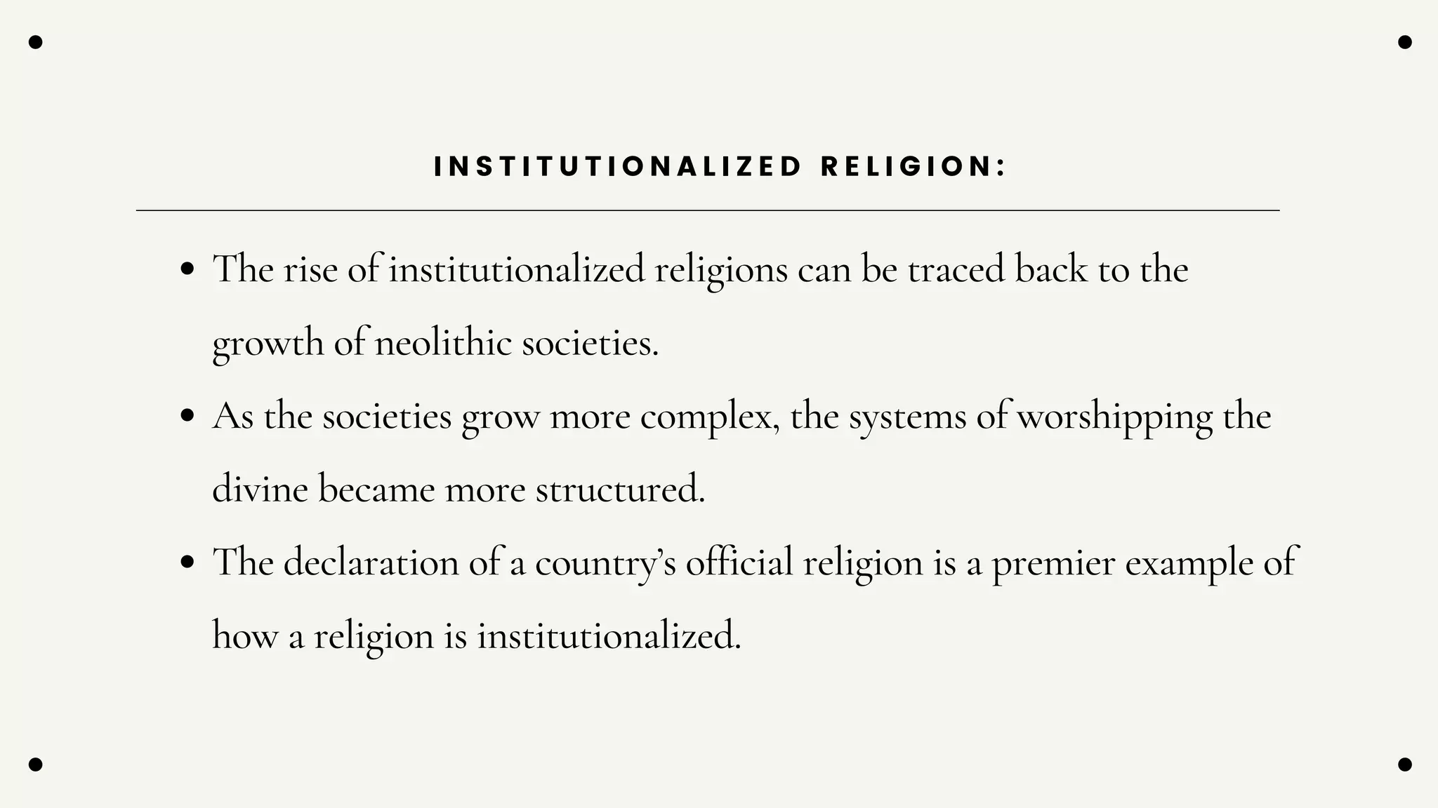 RELIGION & BELIEF SYSTEMS ppt | PDF