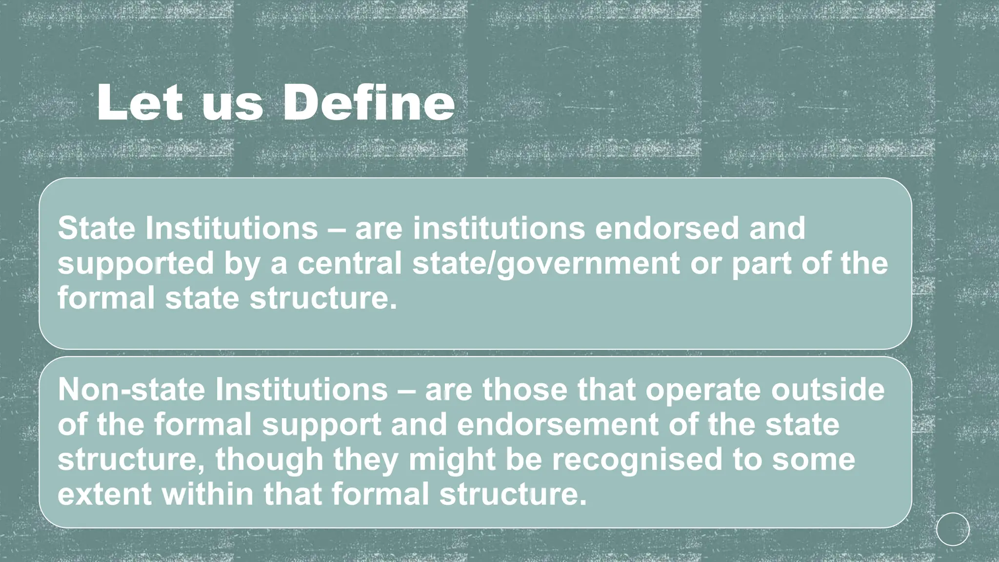 UCSP_Q2_WEEK 1_Forms and Functions of State and Non-state Institutions.pptx