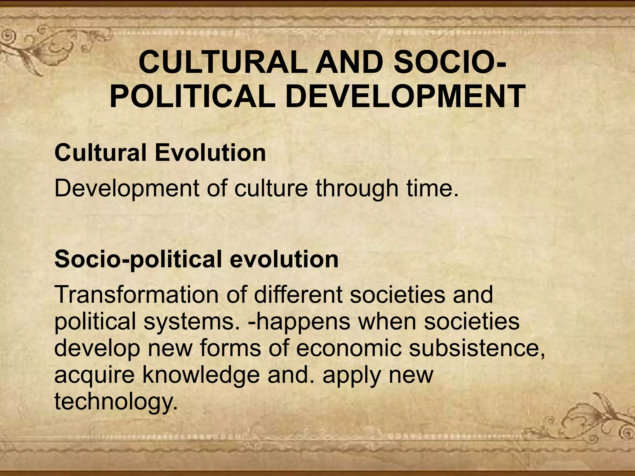 Significance of Cultural, Social, Political and Economic Symbols and ...