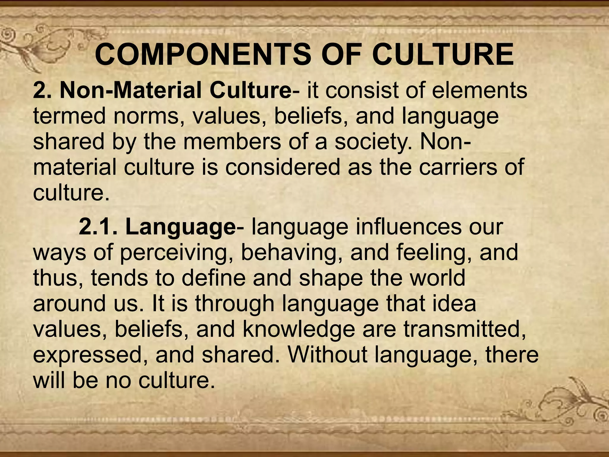 Significance of Cultural, Social, Political and Economic Symbols and ...