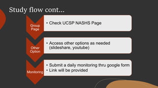 Ucsp subject orientation | PPTX