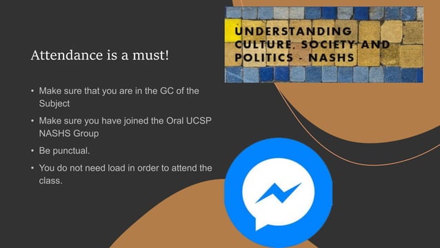 Ucsp subject orientation | PPTX