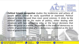 Understanding Culture , Society, and Politics | PPTX | Science