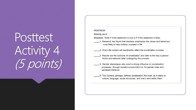 UCSP week 5 | PPTX | Secondary Education | Education