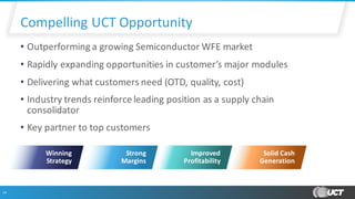 Uct investor-presentation-may-2017 | PDF
