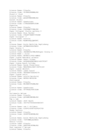 Kumpulan serial number game house www.bagas31.com