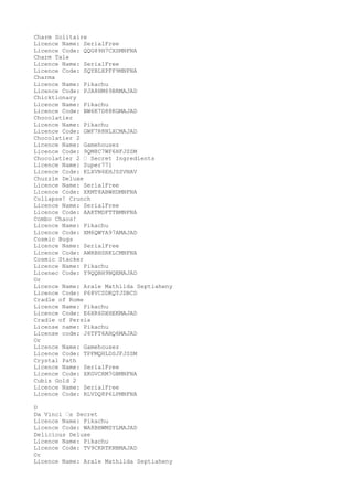 Kumpulan serial number game house www.bagas31.com