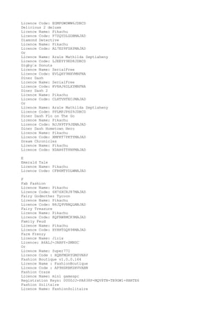 Kumpulan serial number game house www.bagas31.com