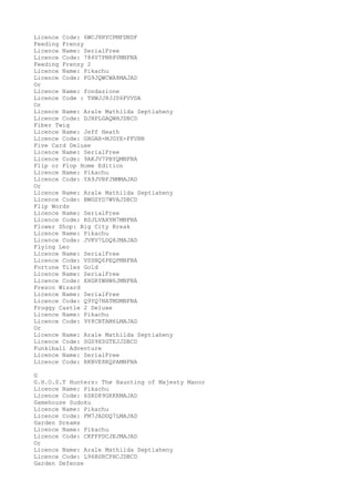 Kumpulan serial number game house www.bagas31.com