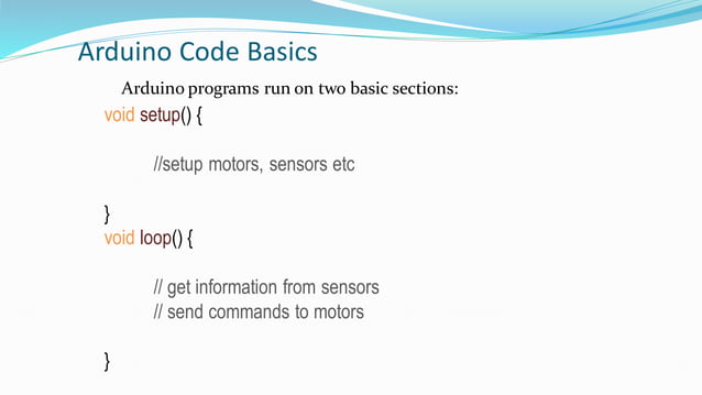 The IoT Academy IoT Training Arduino Part 3 programming | PDF