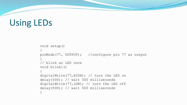 The IoT Academy IoT Training Arduino Part 3 programming | PDF
